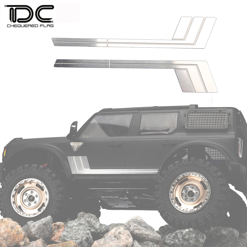 DC Accessories for TRX-4M Bronco KIT 1/18 TRX4M RC Car Vehicle Upgrade ...
